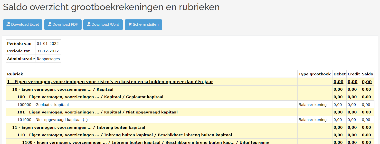 Welke standaard rapportages zijn beschikbaar? – Silvasoft