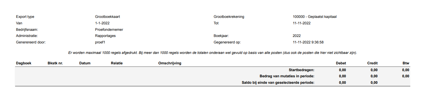 Welke standaard rapportages zijn beschikbaar? – Silvasoft